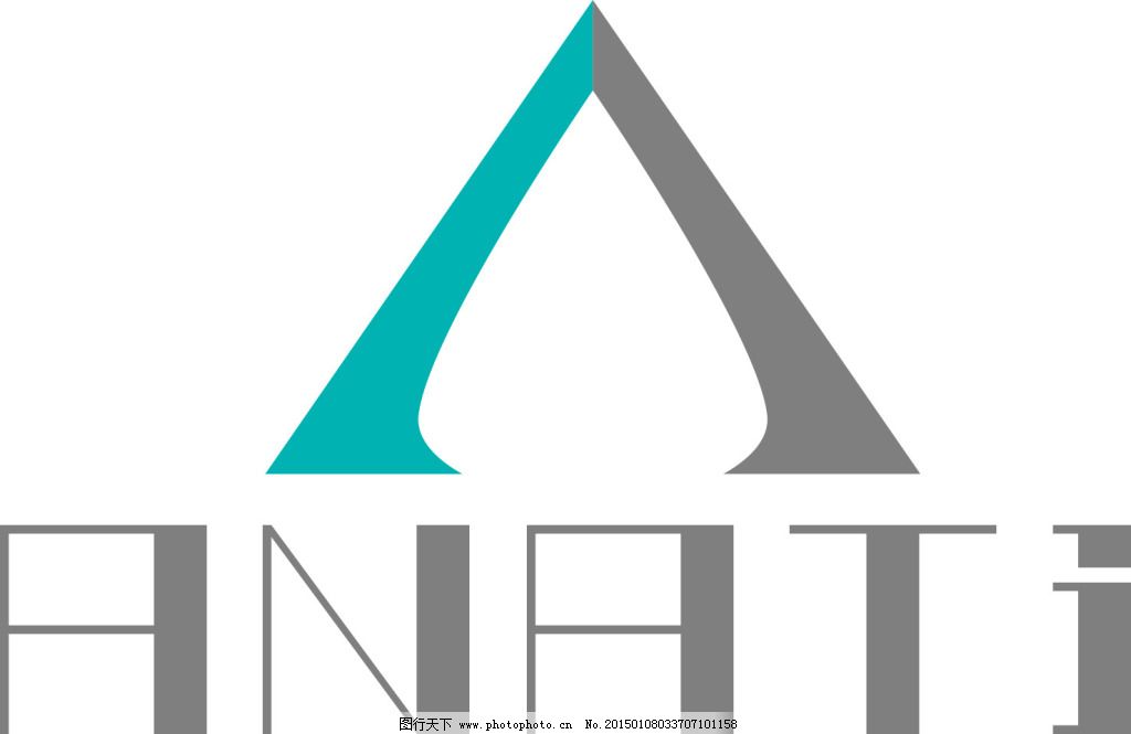 阿纳缇ANATI标志LOGO图片_图标元素_设计元素-图行天下素材网