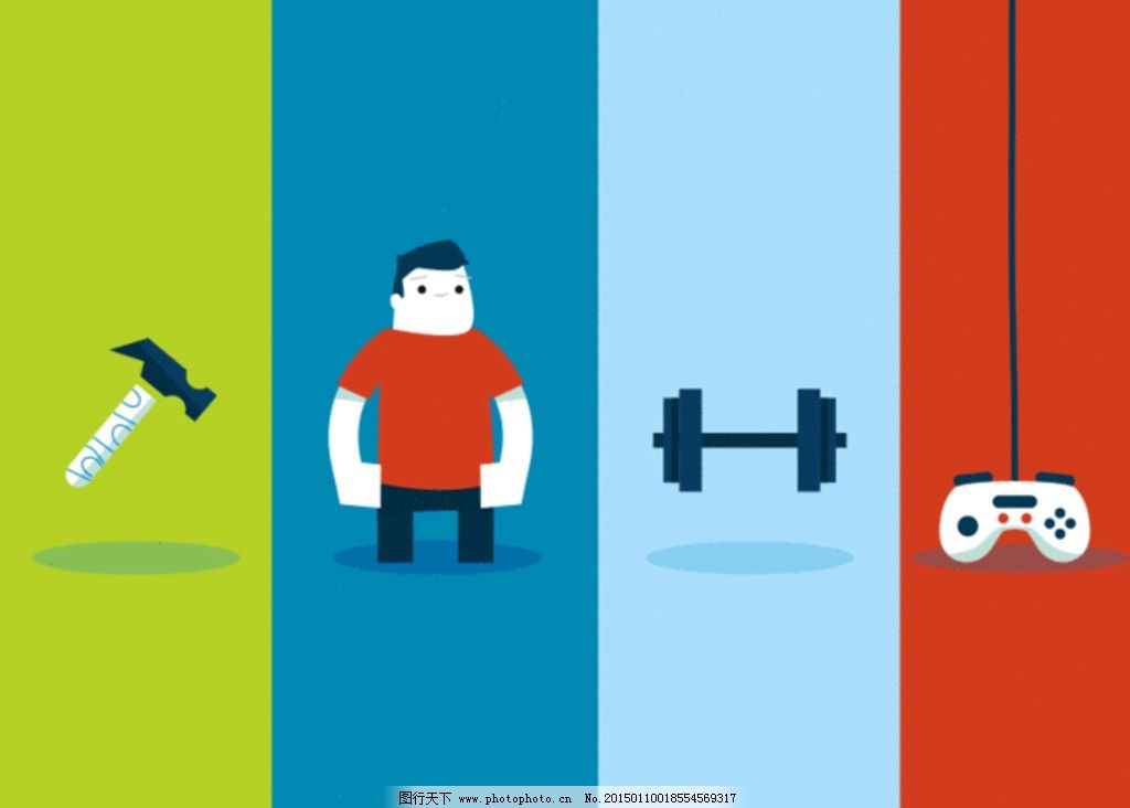 GIF动图图片_动漫卡通_插画绘画-图行天下素材网