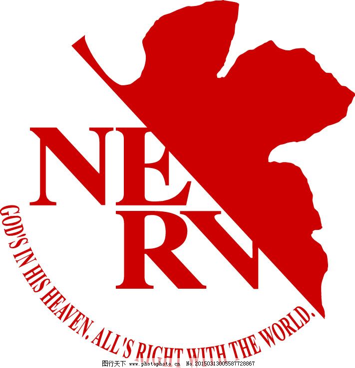NERV组织LOGO官方原版矢量图片_Logo_LOGO标识-图行天下素材网